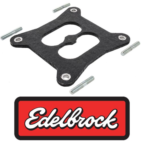 Edelbrock 4150 4160 Carby Square Bore Gasket Divided Heat Insulator ...