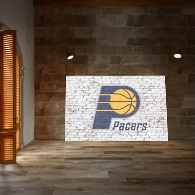 Indiana Pacers NBA Basketball Home Decor Wall Art Print Poster/Canvas ...