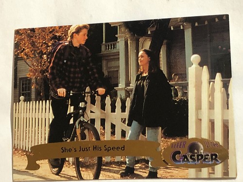 Casper Trading Card 1996 #54 She’s Just His Speed Christina Ricci | eBay
