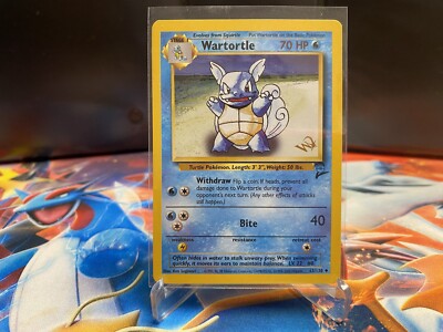 Pokémon WOTC Wartortle - 63/130 - (W Stamped) Pokemon Uncommon Promo | eBay