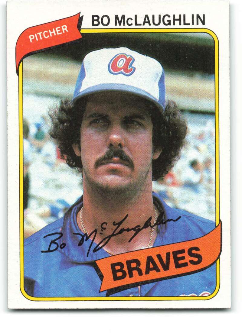 1980 Topps #326 Bo McLaughlin NM++ Braves ID:340910 | eBay