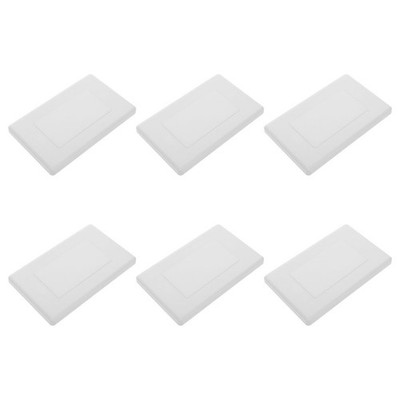 6 Pcs Plastic Electrical Box Cover Plates Outlet Covers Decorative ...