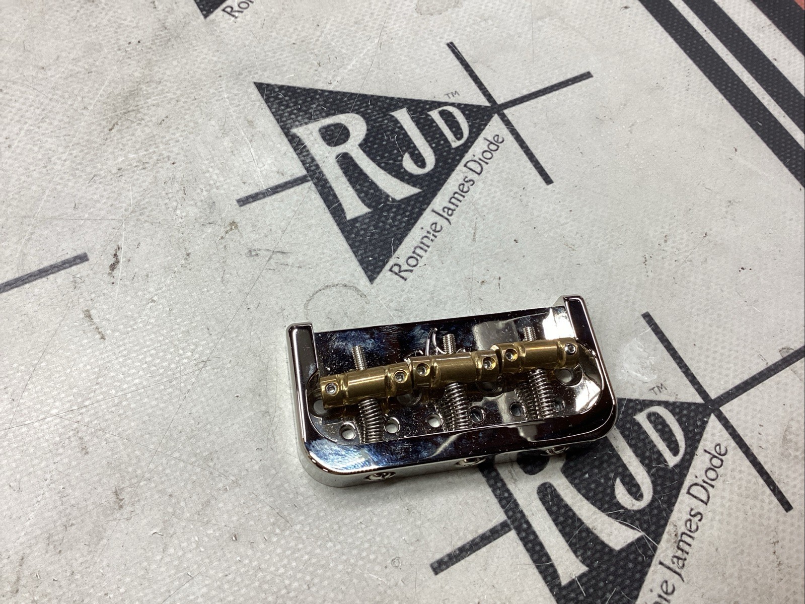 Schroeder TL Straight Back Telecaster Guitar Half Bridge Plate Nickel ...