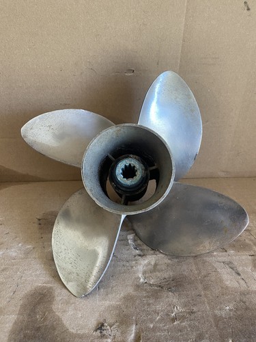 Mercury 25hp Stainless Prop 4 Blade | eBay
