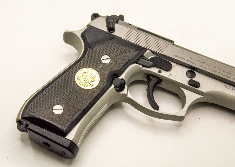 Luxurious Ebony Wood Beretta 92FS Pistol Grips - Stylish Design, 24K ...