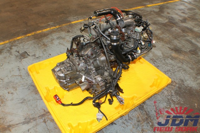 JDM Toyota 4AGZE Supercharged Engine 5 Speed Transmission Mr2 Corolla ...