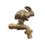 Brass Garden Faucet Tap Water Rabbit Kitchen Handle Spigot Outdoor Yard ...