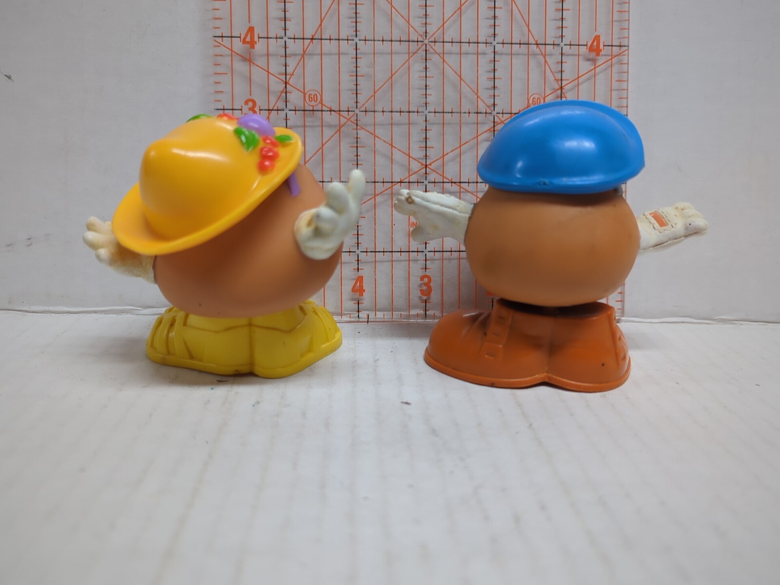 Vintage 1986 Hasbro Mini Mr. Potato Head Spud Kids Lot 2 Figure Lot C4 ...