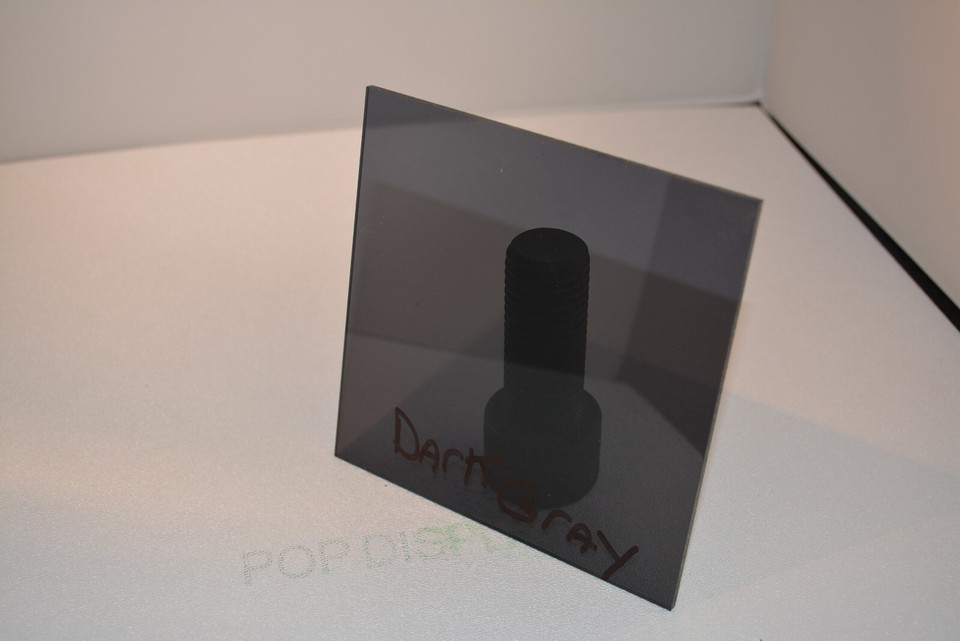 Tinted Lexan Sheet Dark Gray color #7135 Polycarbonate 1/8" x 12" x 48 ...