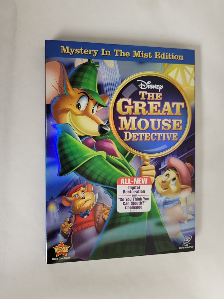 DVD The Great Mouse Detective Mist Edition (PreOwned Cleaned) Disney ...