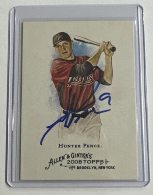 Hunter Pence Autographed 2008 Topps Allen & Ginter #254 | eBay