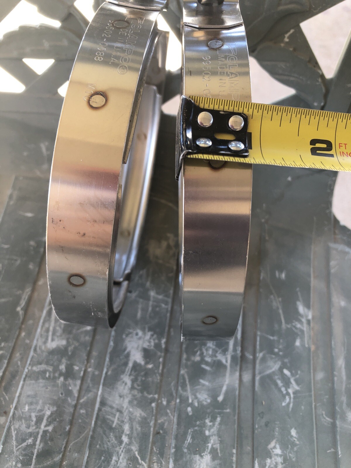 99502-0588 Clampco V-Band clamps. (Lot of 10) | eBay