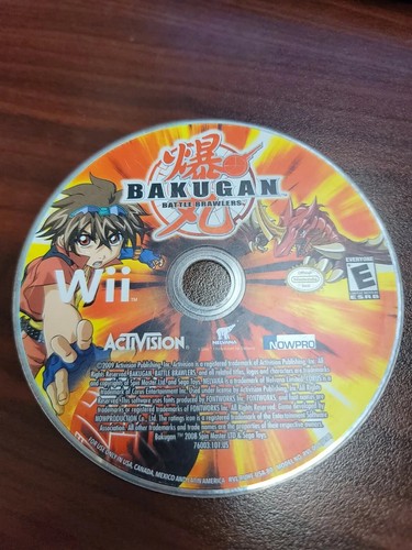 Bakugan Battle Brawlers (Nintendo Wii) NO TRACKING - DISC ONLY | eBay