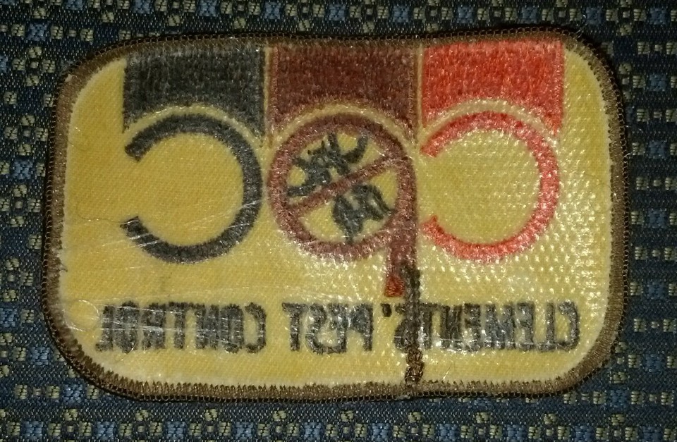 CPC CLEMENTS' PEST CONTROL Iron or Sew-On Patch 4"X2.5" | eBay