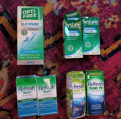 Systane Optifree Refresh Tears PF Refresh Relieva PF Bundle | eBay