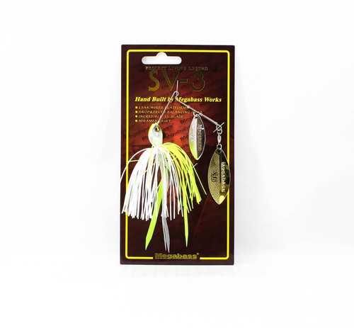 Megabass Spinner Bait SV 3 3/8 oz White Chart (3455) 4513473483455| eBay
