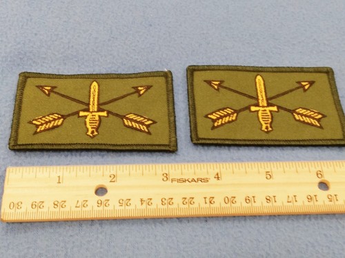 PAIR OF - Special Forces PATCHES - GREEN - HOOK BACKS - NEW | eBay