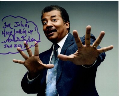 NEIL DEGRASSE TYSON Autographed Signed 8x10 Photograph - To John | eBay