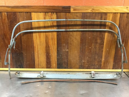 MG Midget • Original Early Model Convertible Top 2 Piece Frame. Used ...