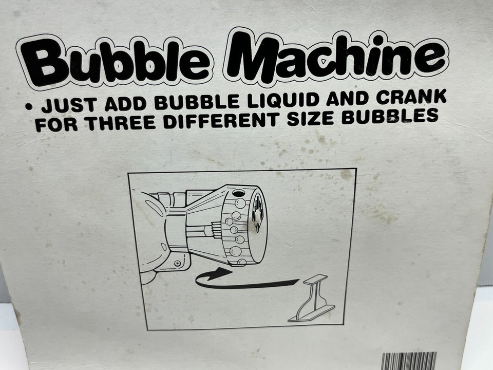Vintage Toy Bubble Machine 1992 Royal Condor #200 | eBay