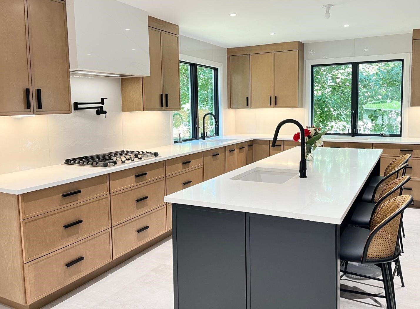 10 x 10 Fabuwood Kitchen cabinets Luna Timber-Get Free Design | eBay