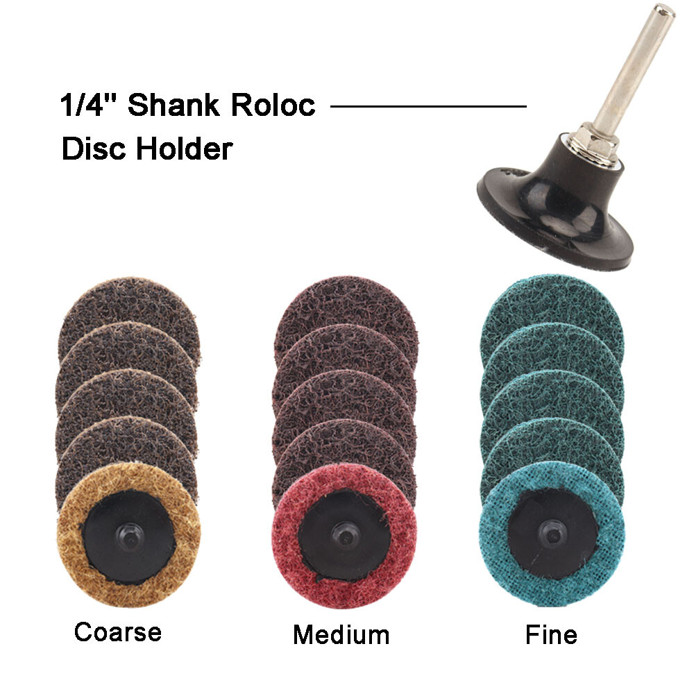 2inch Sanding Discs R-type Roll Lock Surface Sanding Buffing Pad Wheels ...