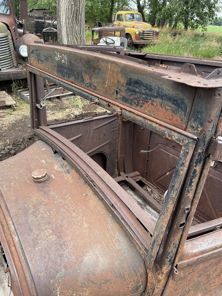 1928 1929 Model A Ford Pickup Cab Truck Body Cowl Door Firewall 28 29 ...