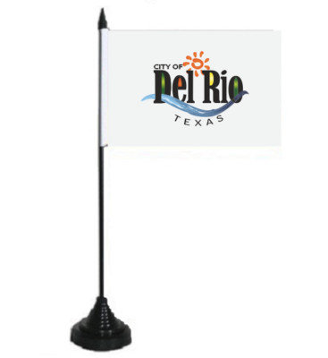 Tischflagge Tischfahne Del Rio City (Texas) Fahne Flagge 10 x 15 cm ...