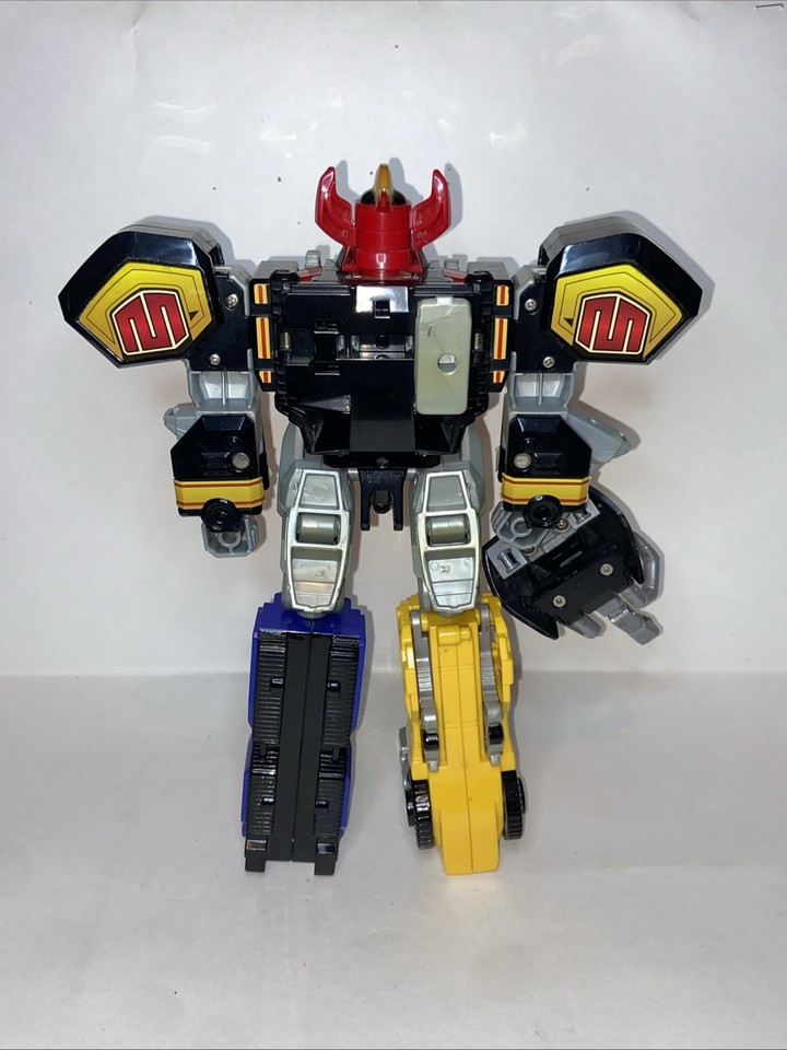 Bandai Mighty Morphin Power Rangers Dino Megazord 2009 W/ Shield | eBay