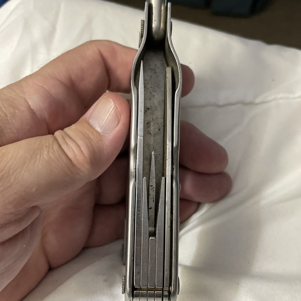Retired 2001 Leatherman Super Tool 200 SS Pat Pending Multi-Tool | eBay