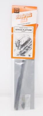 Plastruct Kits Trackside Series 1010, Service Station Platform Kit, HO ...