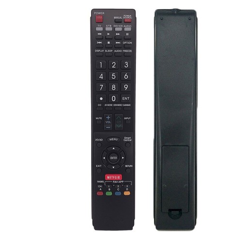 Remote Control For Sharp LC60LE660U LC70EQ10U LC70TQ15U AQUOS LED HDTV ...