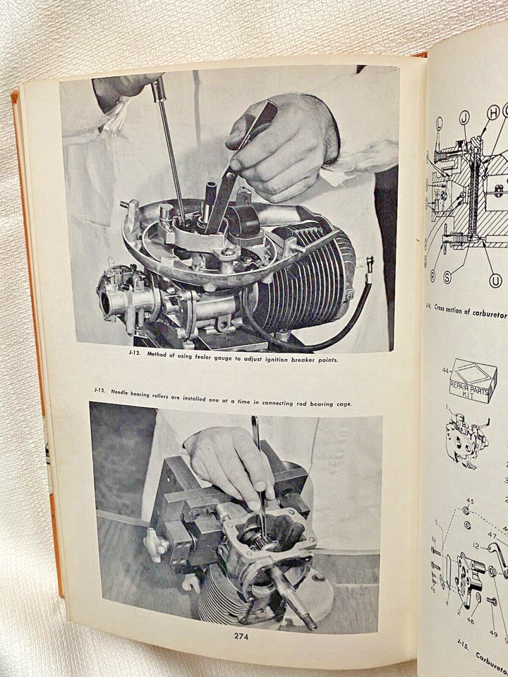 All About Small Gas Engines 2 And 4 Cycle Repair Manual Jud Purvis 1963 ...
