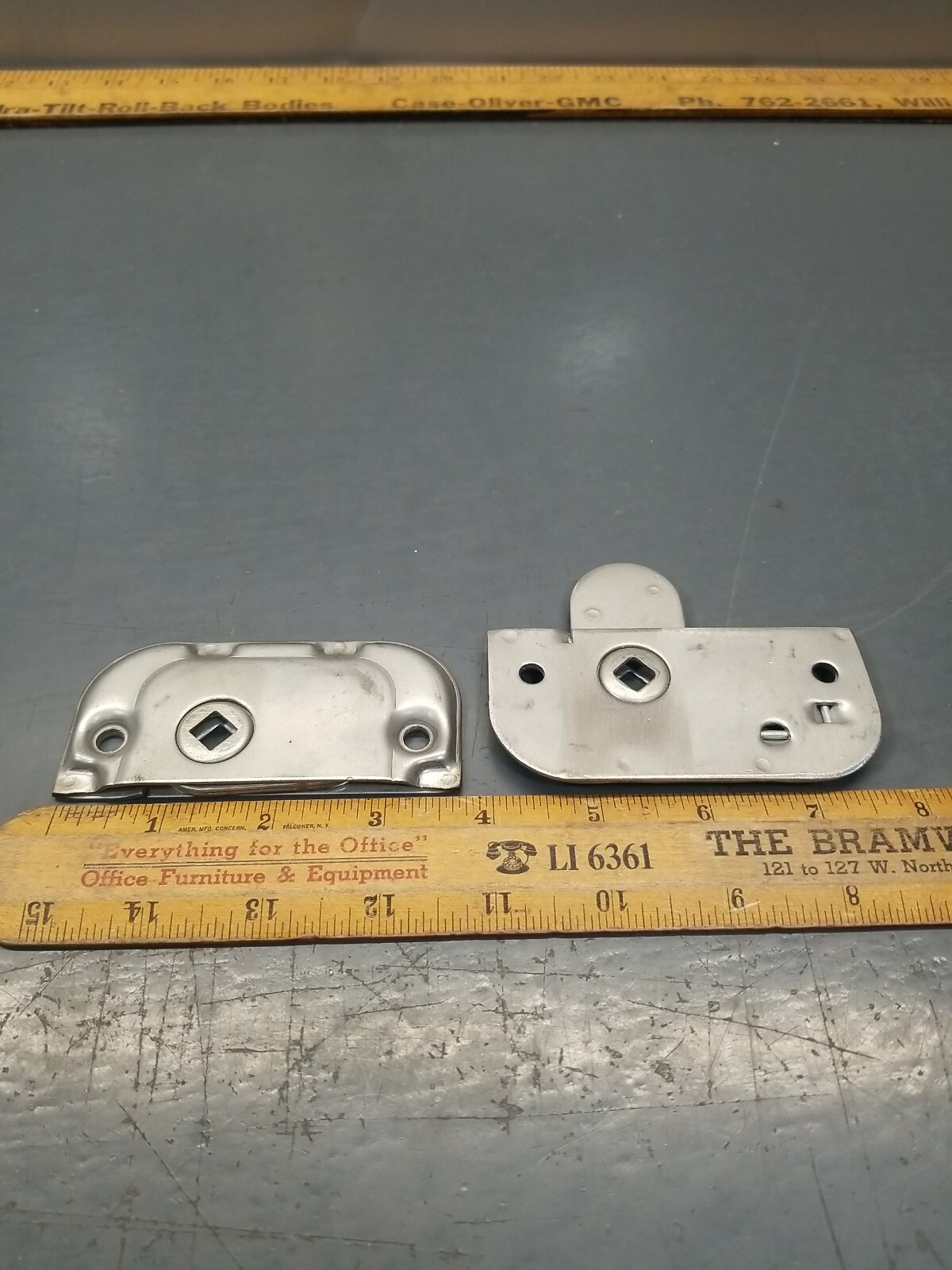 2/PACK of New Flyer Bus 8596094 Panel Latches, Square Key Qtr Turn Flat ...