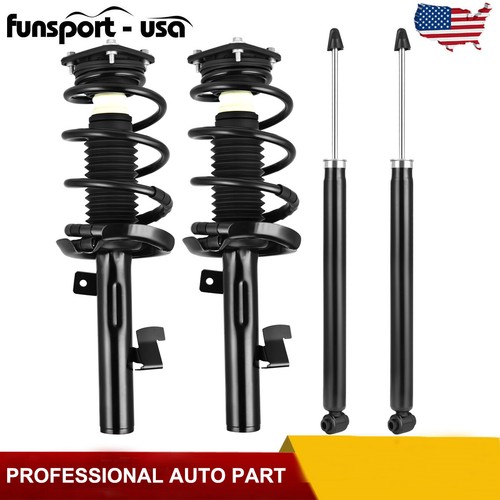 Set of 4 Front + Rear Quick Struts Shocks For 2004-2009 Mazda 3 2006-10 ...
