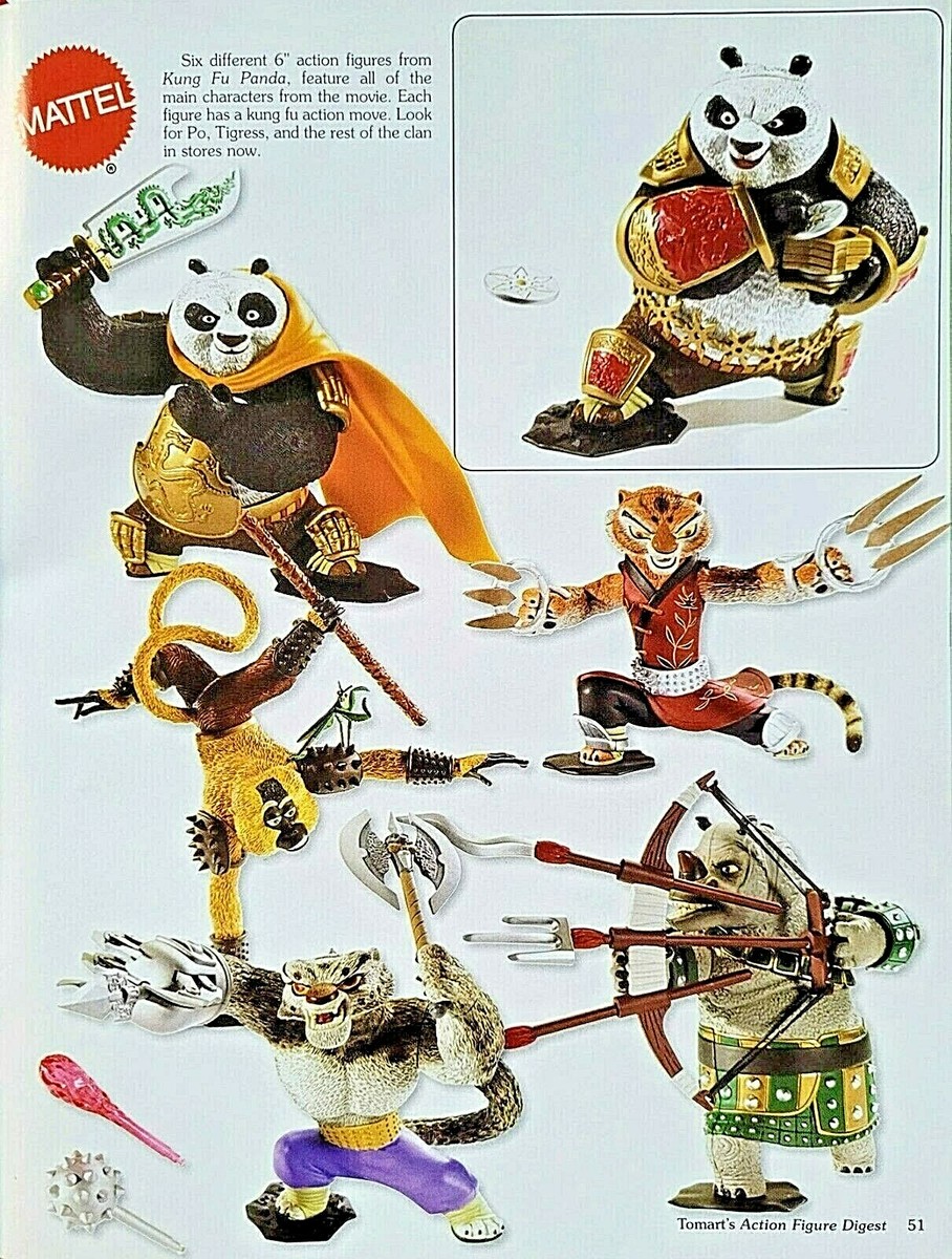 Kung Fu Panda Actionfiguren