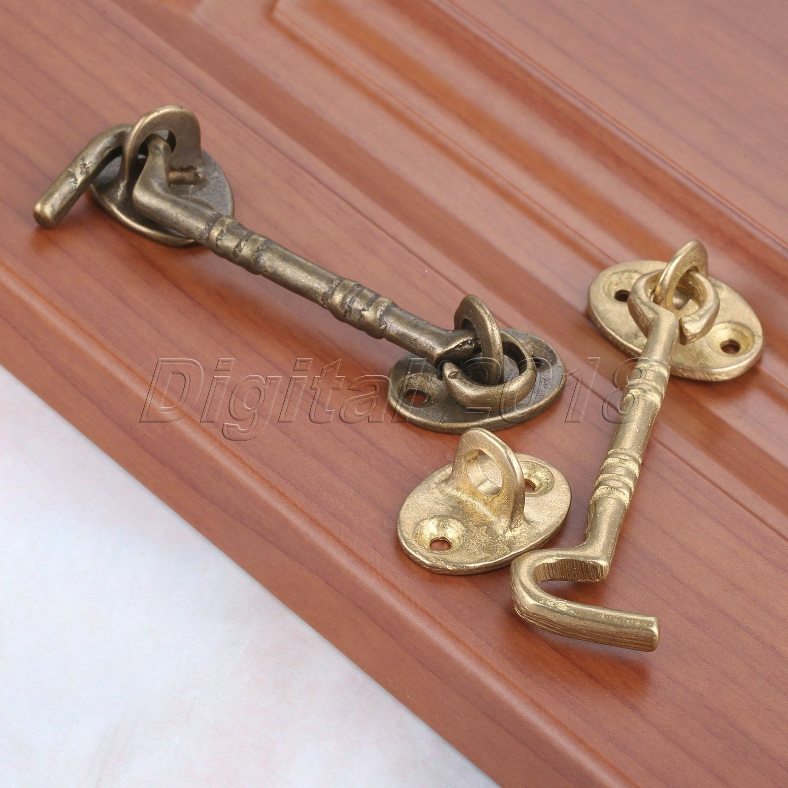Fasteners Cabinet Wind Latches Windows Doors Hook Chinesse Style Brass ...