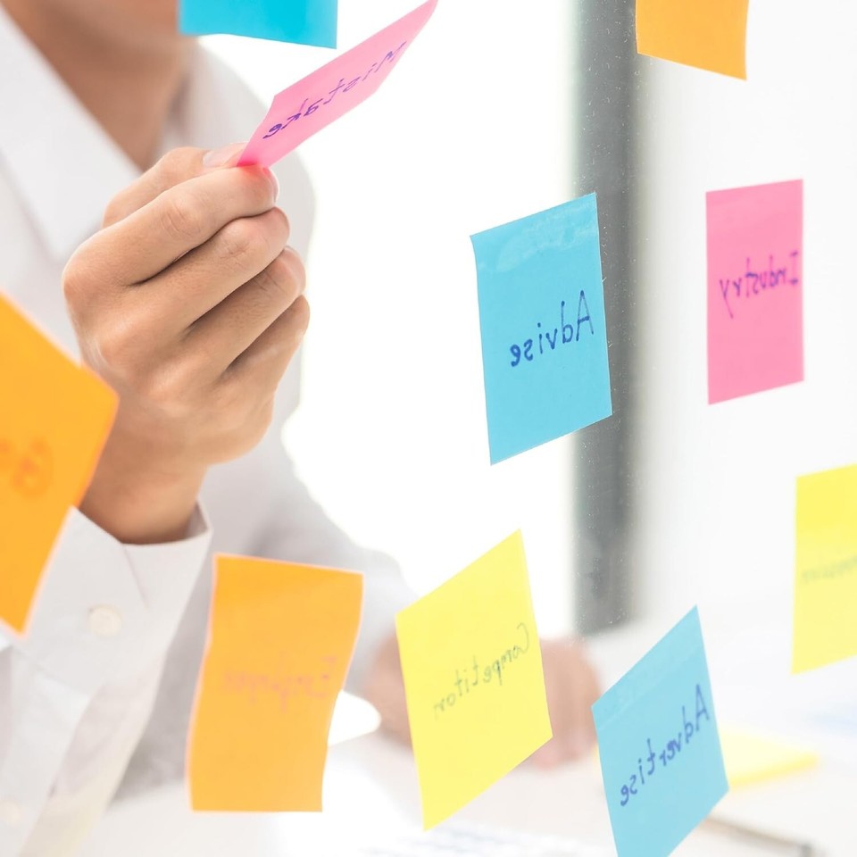 Post It Notes, Small Post It Notes, 1.5X2 Inches 6/36Pcs Light Colors ...