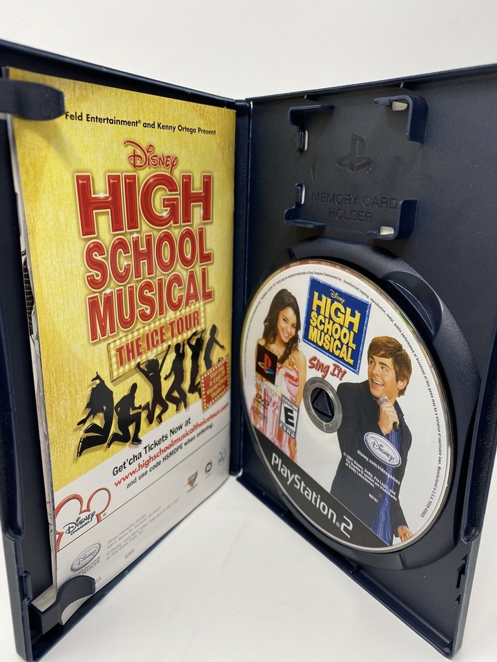 PS2 games Disney High School Musical Sing It! PS2 Complete w/Manual ...