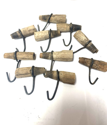Lot of 10 Wooden Maple Syrup Sap Bucket Spiles, Spouts | eBay