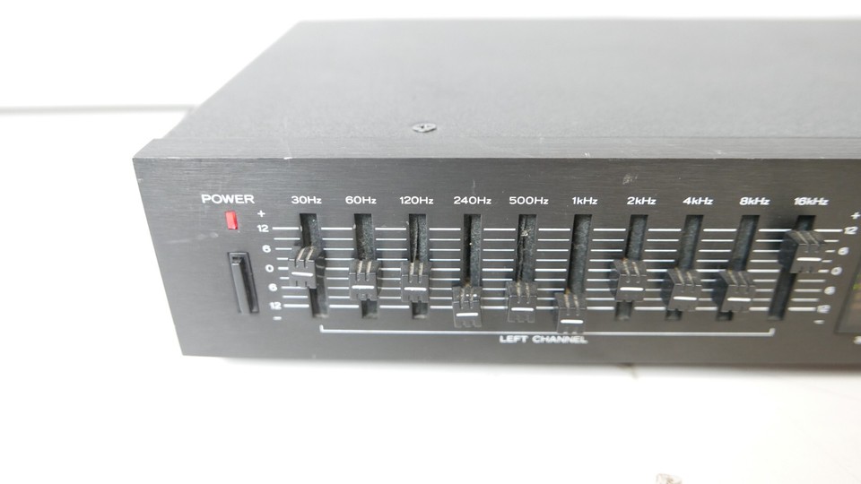 TEAC EQA-10 Graphic Equalizer Spectrum Analyzer, Tested - Working | eBay