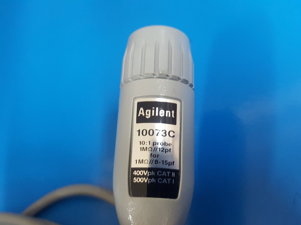 Agilent 10073C: 500MHz Passive Probe: 10:1 1.5m 2.2MΩ, 12pF without Cap ...