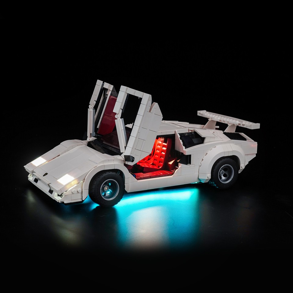LED Light Kit for LEGO Lamborghini Countach 5000 Quattrovalvole 10337 ...