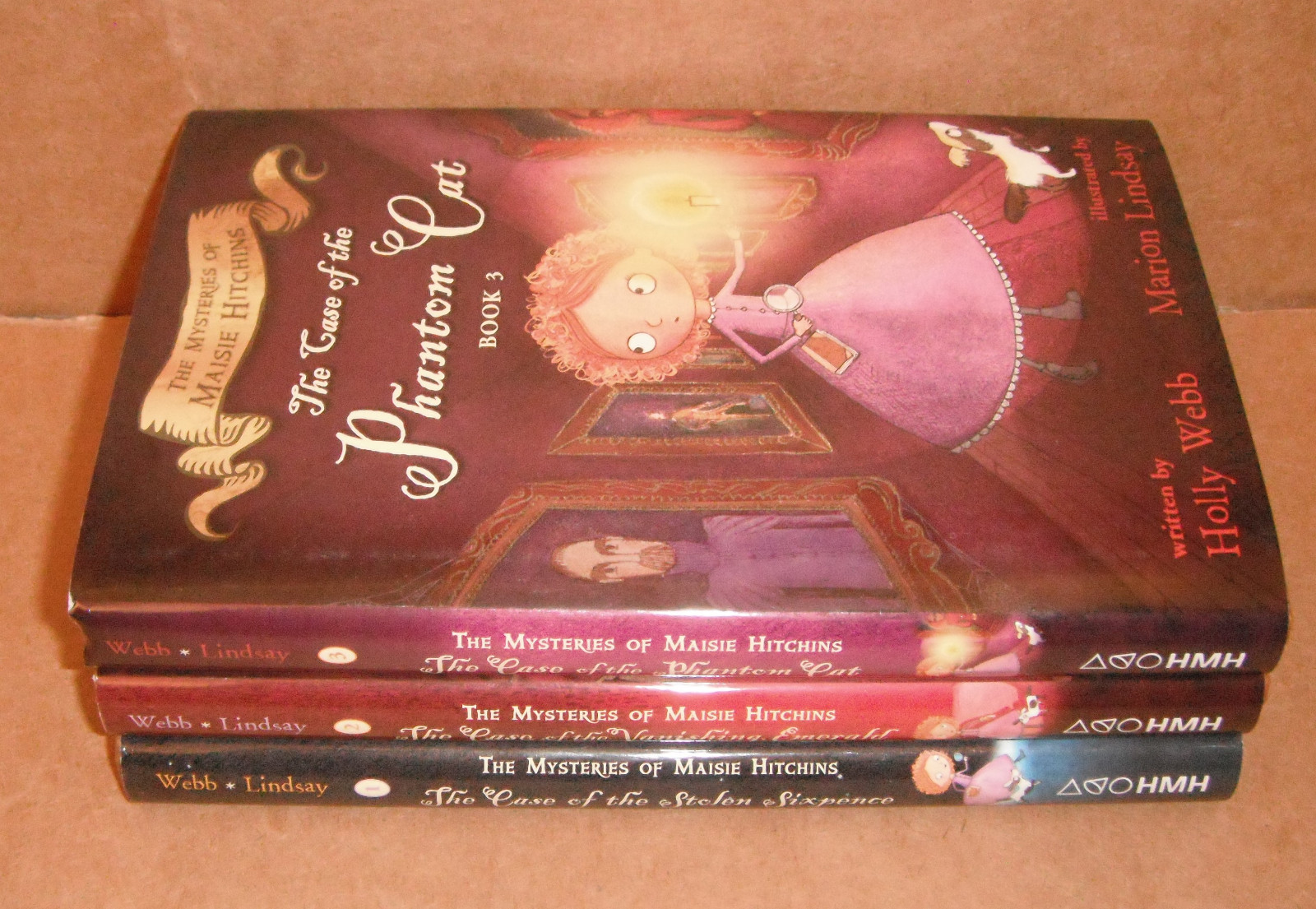 The Mysteries of Maisie Hitchins Vol.1,2,3 Holly Webb, Marion Lindsay ...
