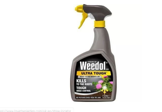 Weedol Lawn Weed Killer Path Patio Root Weeds Killer Spray Extra Strong ...