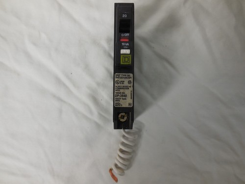 Square D QO120CAFI 20-A 120-V AC Combination Arc-Fault Breaker - Plug ...