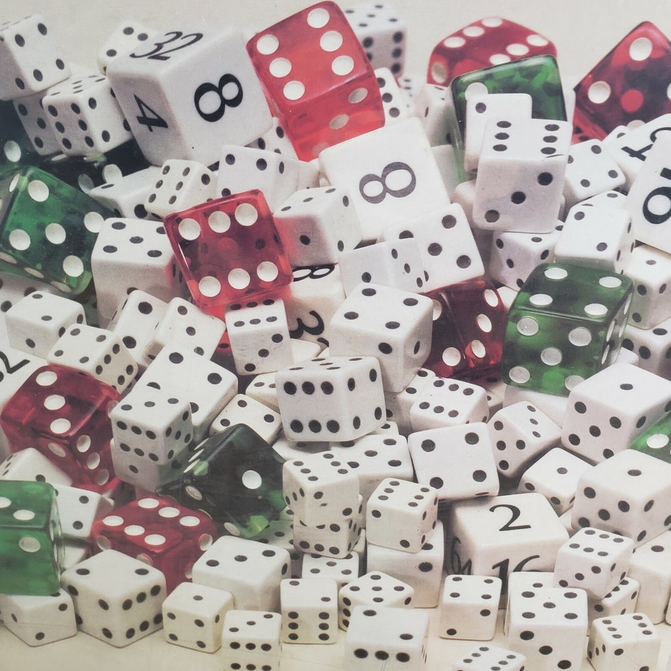 High Rollers Dice Jigsaw Puzzle Warren Paper Products #9449 NEW Sealed ...