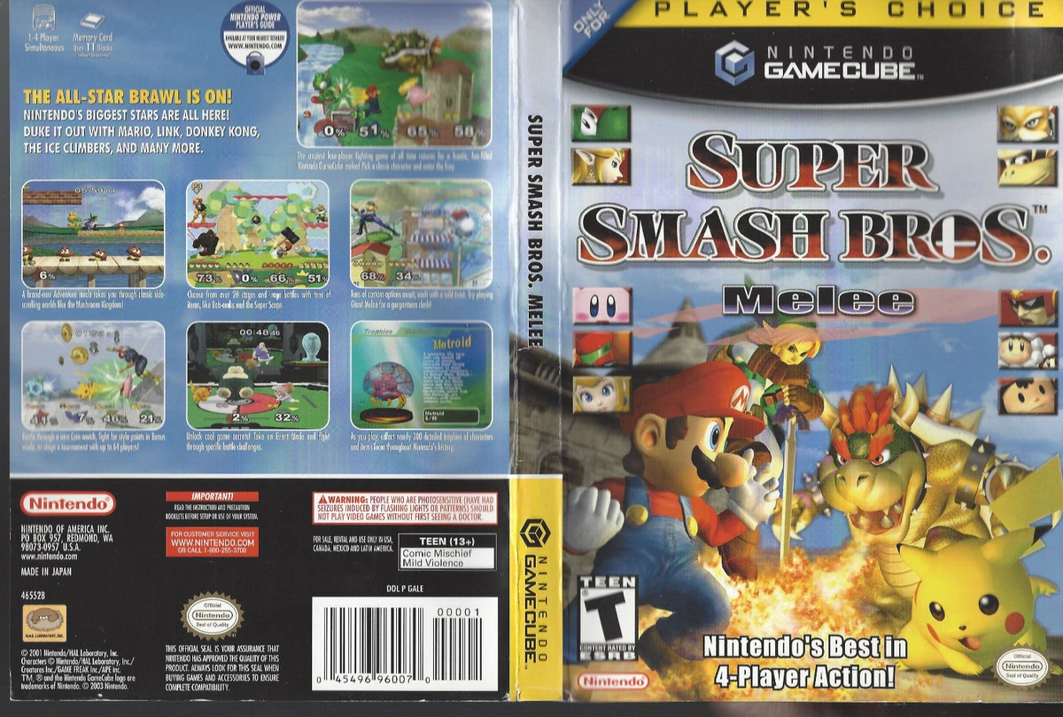 Super Smash Bros 4 Cover