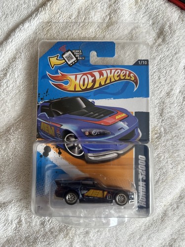 HOT WHEELS HONDA S2000 SUPER TREASURE HUNT STH BLUE JDM VHTF RARE US ...