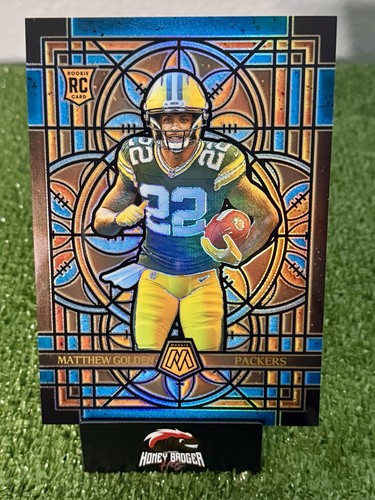 2025 Panini Mosaic Matthew Golden Stained Glass Oversized Jumbo SSP 10 ...